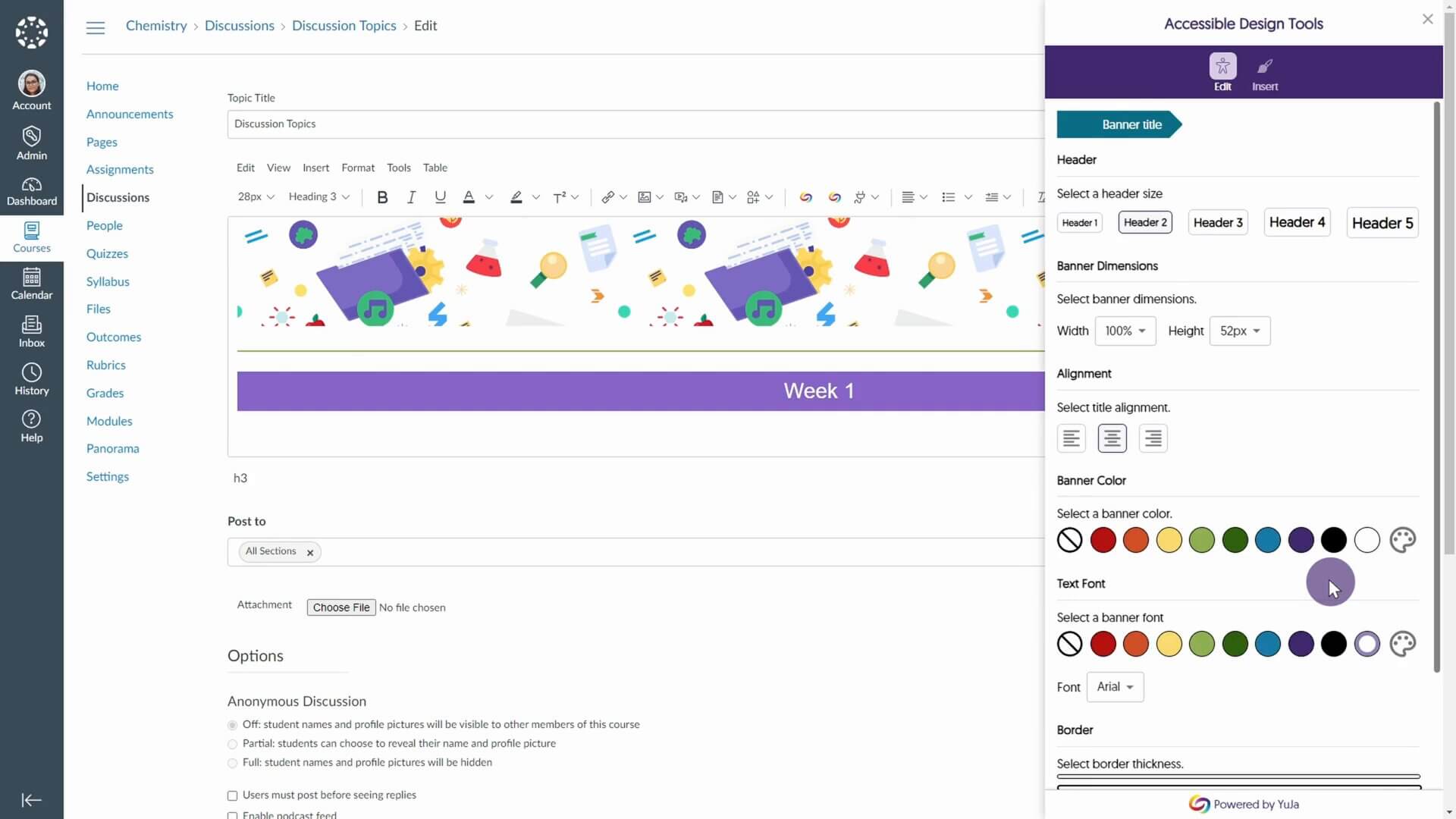 YuJa LMS Accessibility Designer | YuJa Panorama