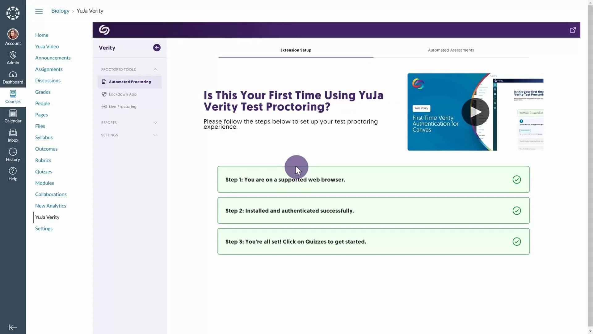 Proctoring Capabilities | YuJa Verity Test Proctoring Platform | YuJa ...