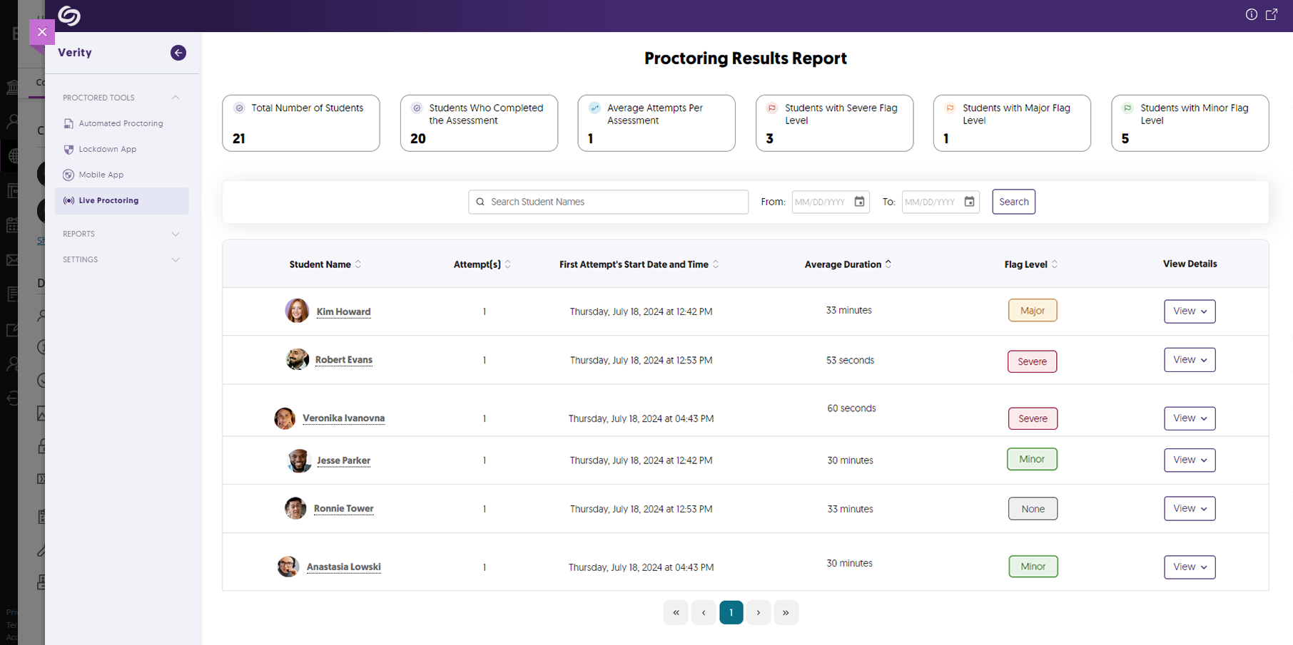 Blackboard Test Proctoring Solution | YuJa Verity Test Proctoring ...