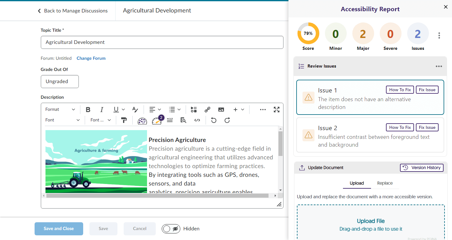 D2L Brightspace LMS Accessibility Solution | YuJa Panorama LMS ...