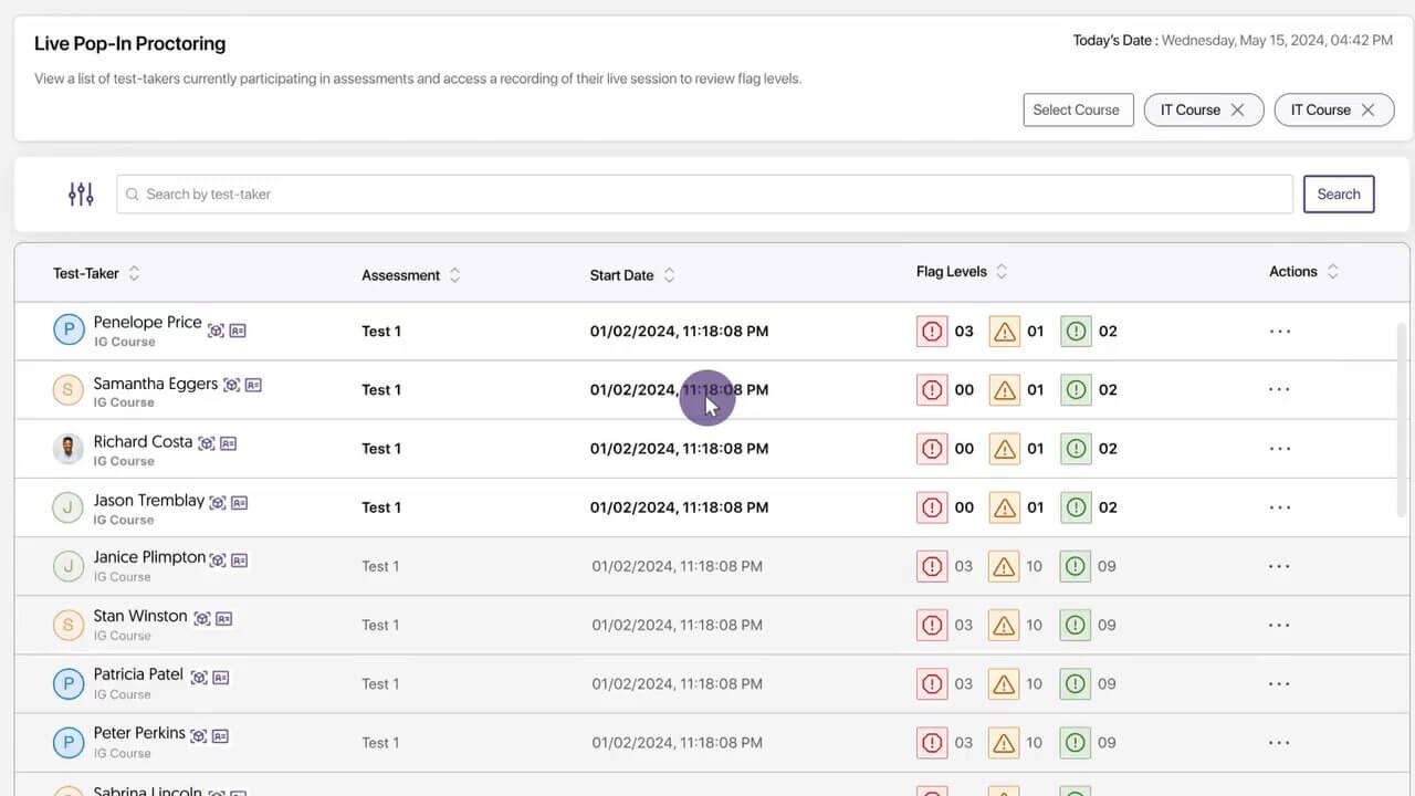 Live Check-In | YuJa Verity Test Proctoring Platform | YuJa Official ...