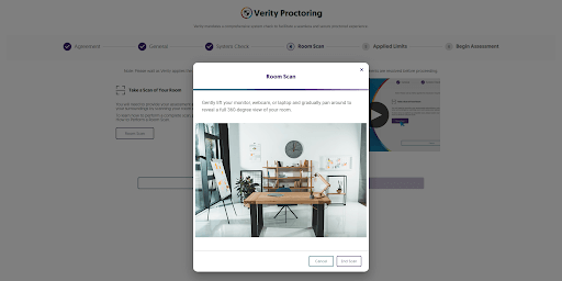 Room Scan | YuJa Verity Test Proctoring Platform | YuJa Official Home Page